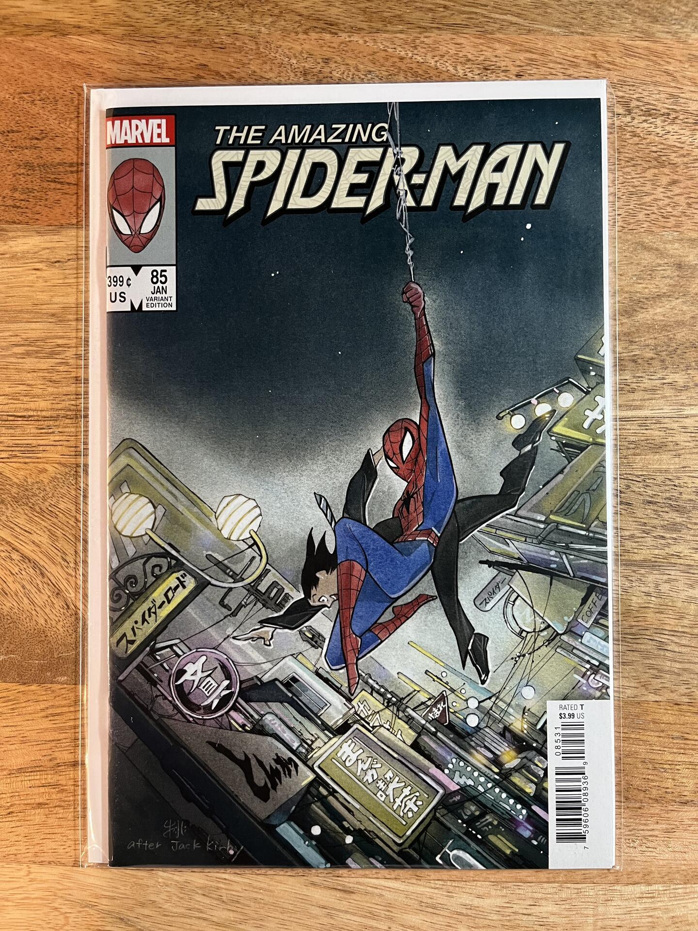 The Amazing Spider-Man #85 (2022) Peach Momoko variant | Comic Books ...
