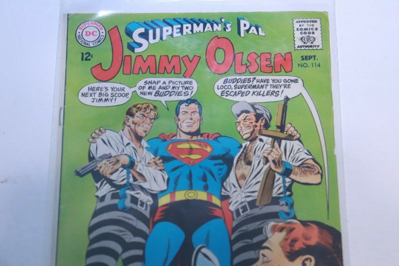 Superman's Pal Jimmy Olsen #114 1968 Comics | Comic Books - Silver Age ...