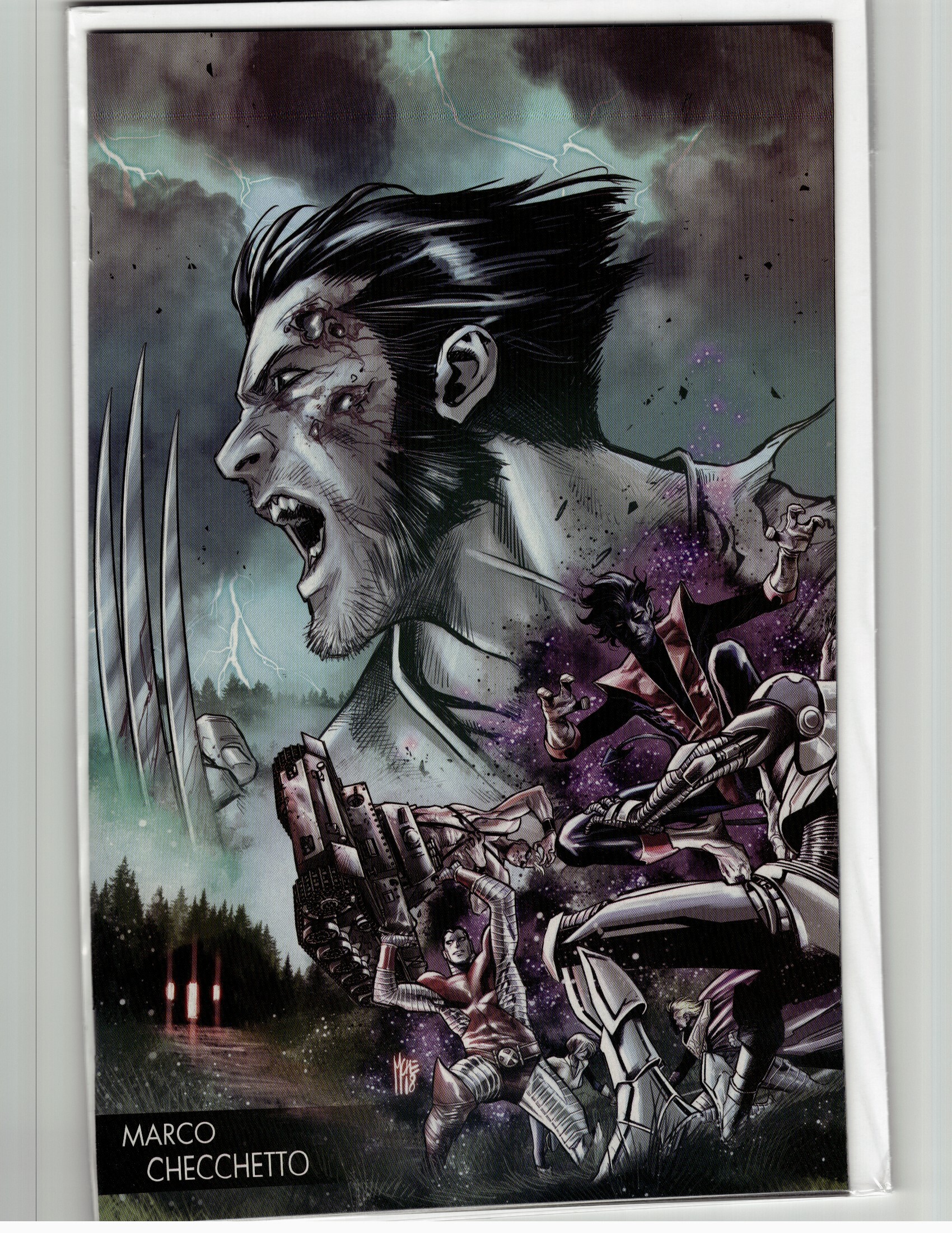 Hunt For Wolverine Checchetto Cover (2018) Wolverine | Comic Books ...