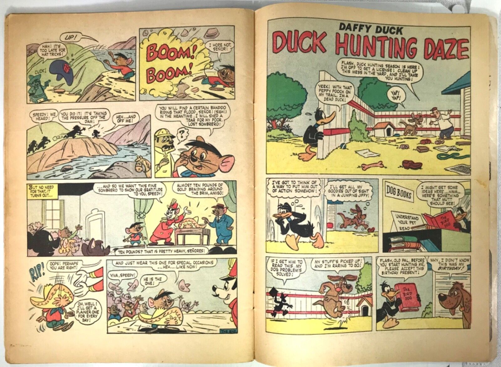 DAFFY DUCK Comic 27 — Looney Tunes Warner Bros — 1961 Dell Comics 36 ...