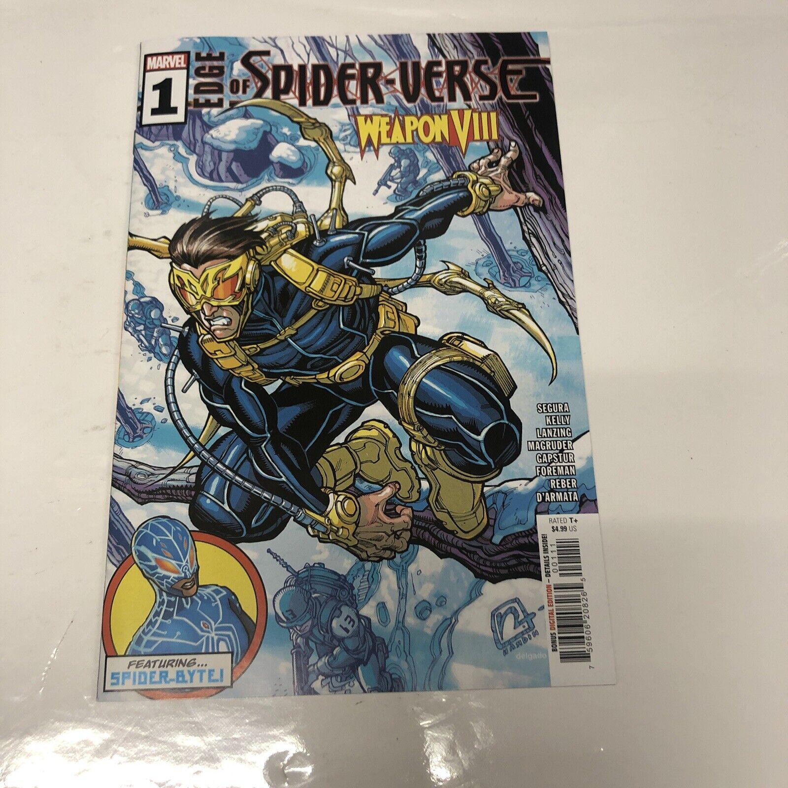 Edge Of Spider-Verse (2024) # 1 (NM) Variant Cover • Collin Kelly ...