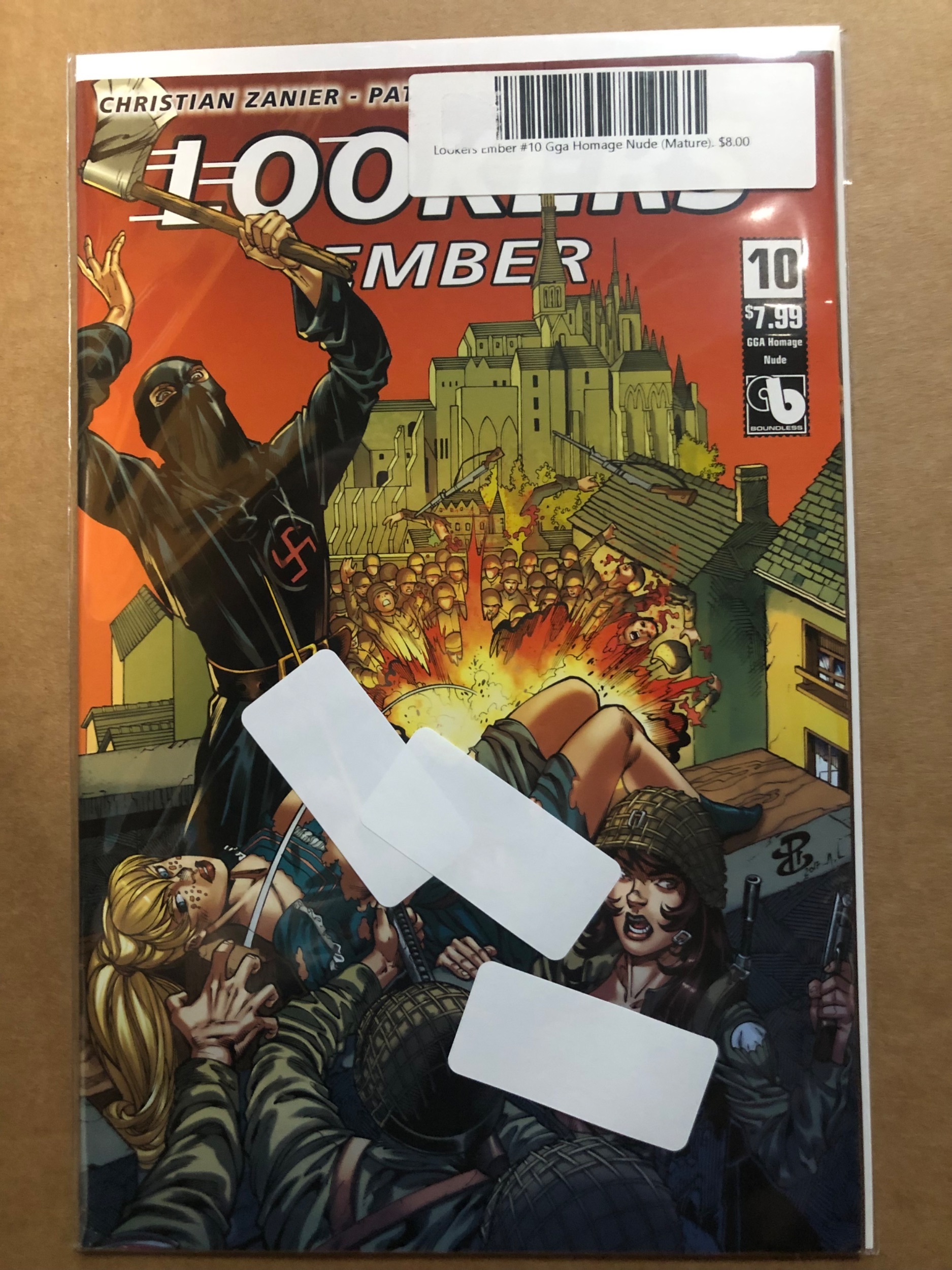 Lookers: Ember #10 Good Girl Art GGA Homage Nude Variant | Comic Books ...