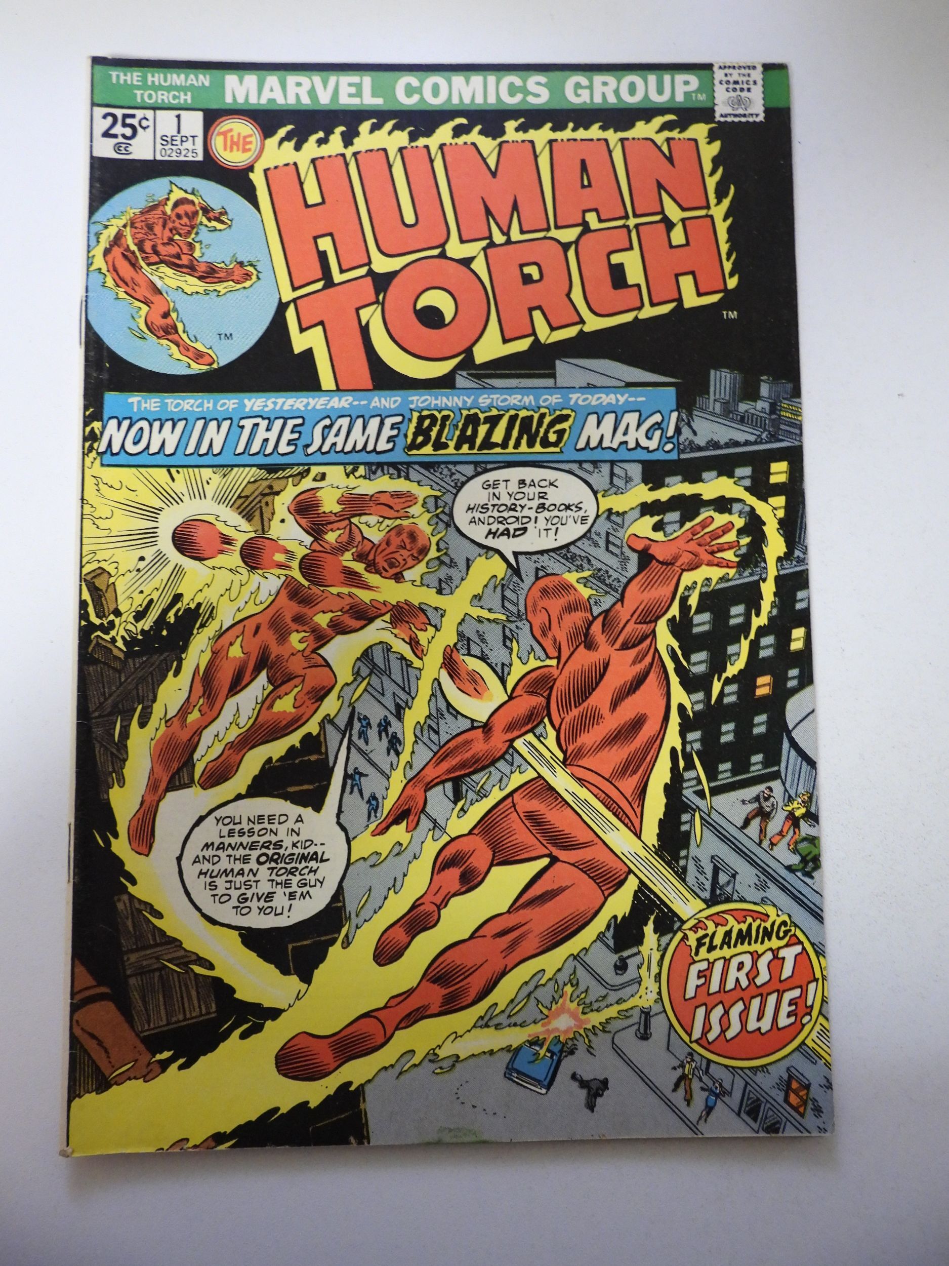 The Human Torch #1 (1974) FN Condition | Comic Books - Bronze Age ...
