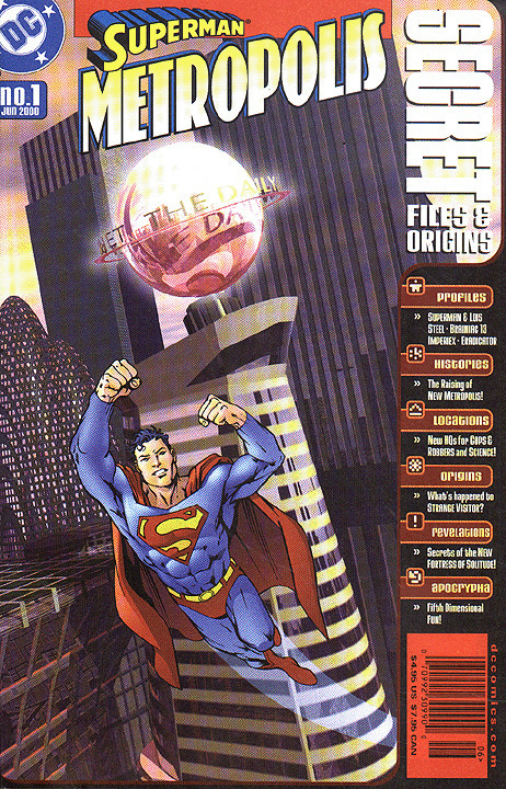 Superman: Metropolis Secret Files (2000 Series) #1 Newsstand Good ...