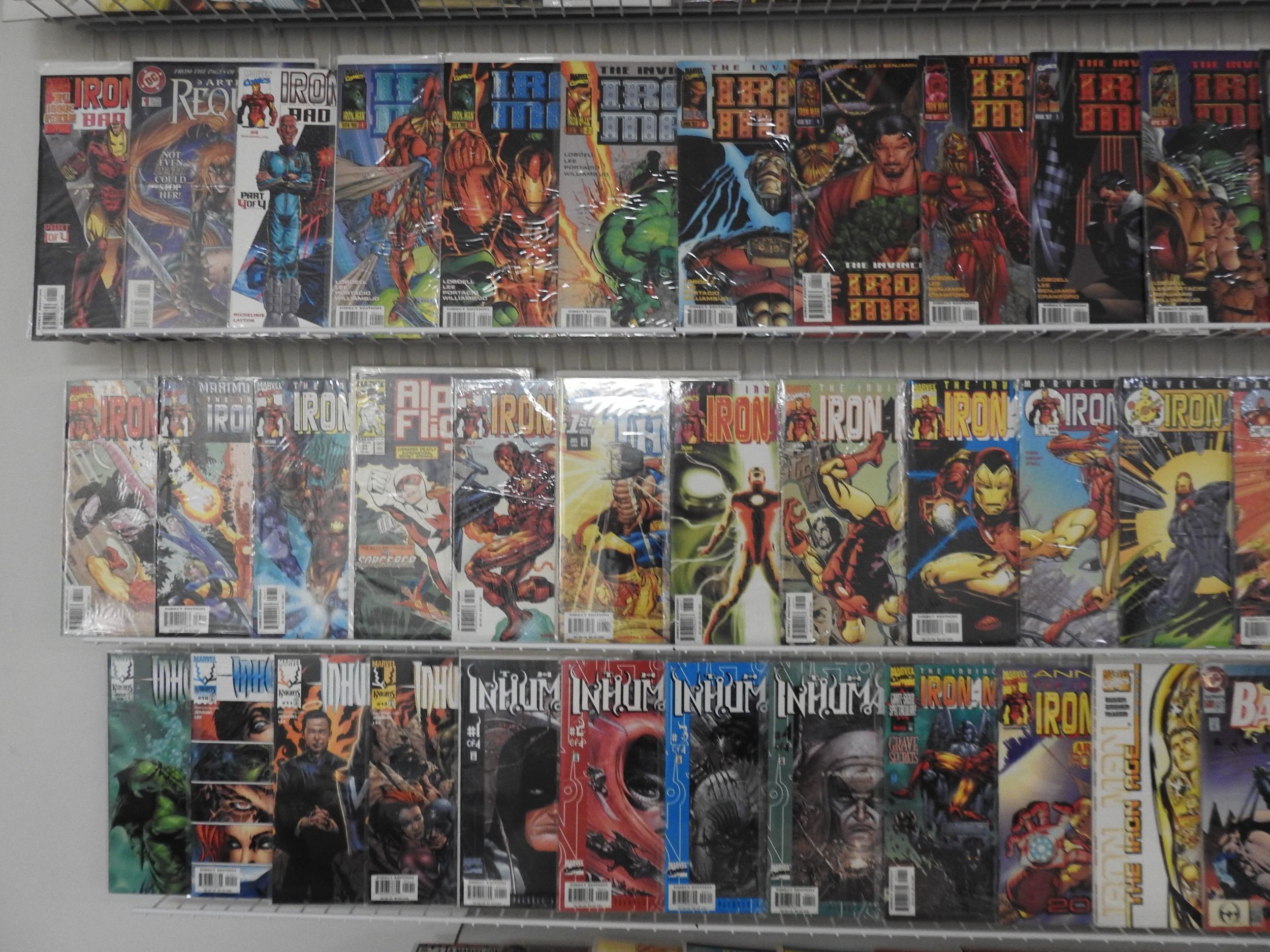 Huge Lot 140+ Comics W/ Iron Man, Inhumans, Thor, Hercules+ Avg VF ...