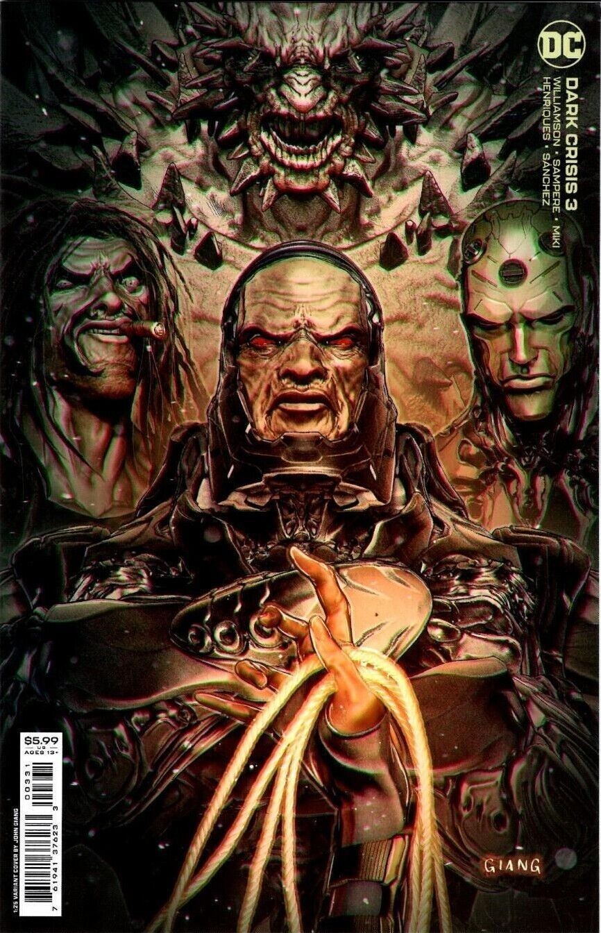 Dark Crisis (2022) #3 NM 1:25 John Giang Variant Cover | Comic Books ...