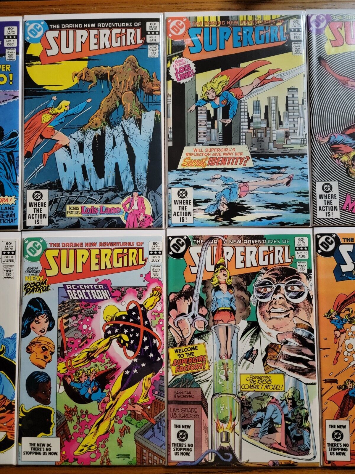 Supergirl v2 1-23 MARK JEWELER Variant Complete Set Run! ~ NM ~ 1982 DC ...