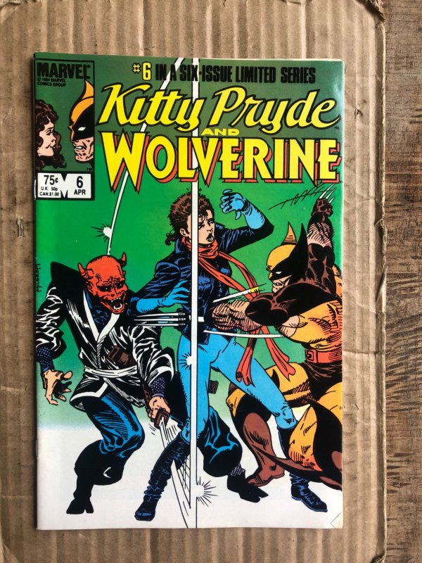 Kitty Pryde and Wolverine #6 (1985) | Comic Books - Copper Age, Marvel ...