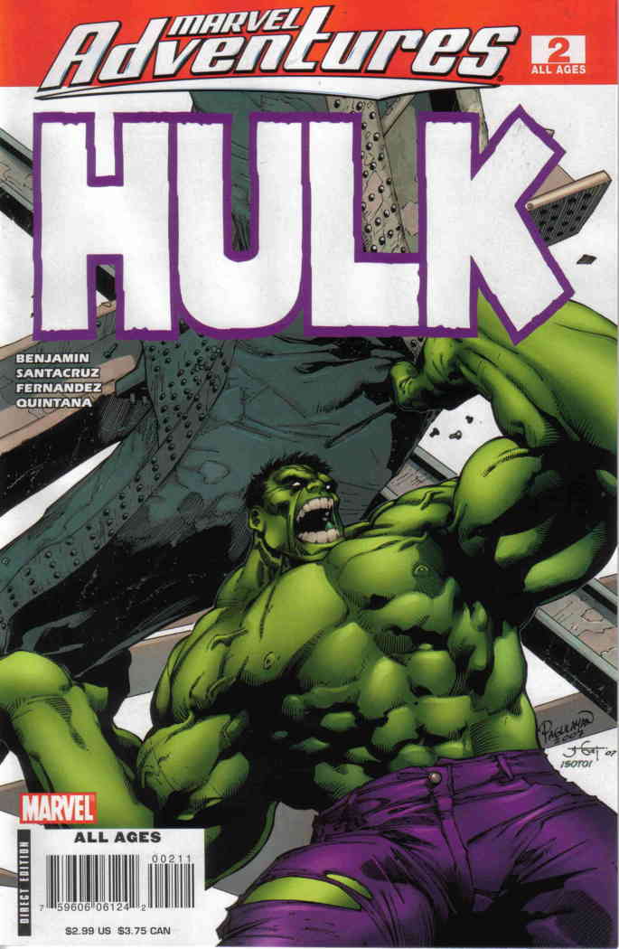 Marvel Adventures Hulk #2 FN ; Marvel | All Ages | Comic Books - Modern ...