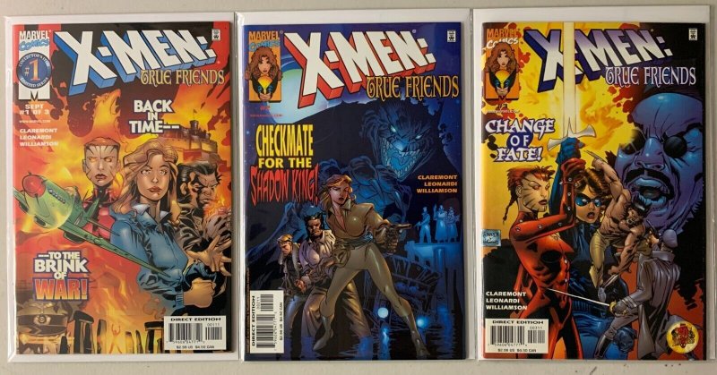 X-Men True Friends comics set #1-3 3 diff 8.0 (1999) | Comic Books ...