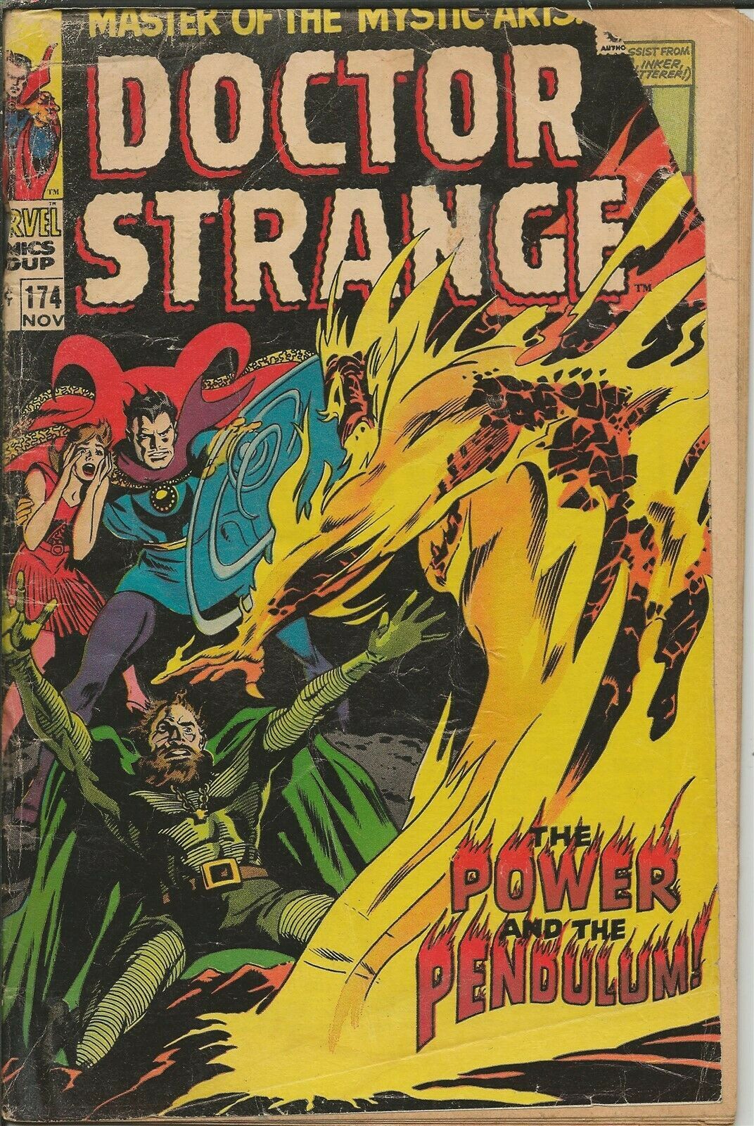 Doctor Strange #174 VINTAGE 1968 Marvel Comics 1st Satannish | Comic ...