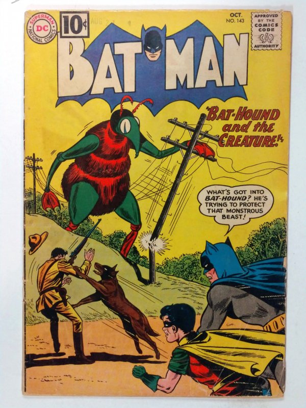 Batman #143 (1.0, 1961) Last 10 cent issue | Comic Books - Silver Age ...