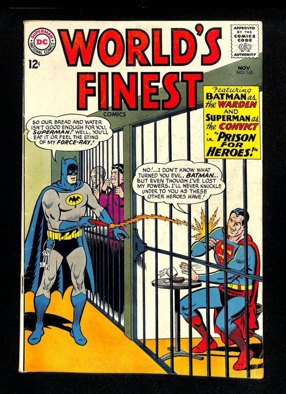 World's Finest Comics #145 | Comic Books - Silver Age, DC Comics ...