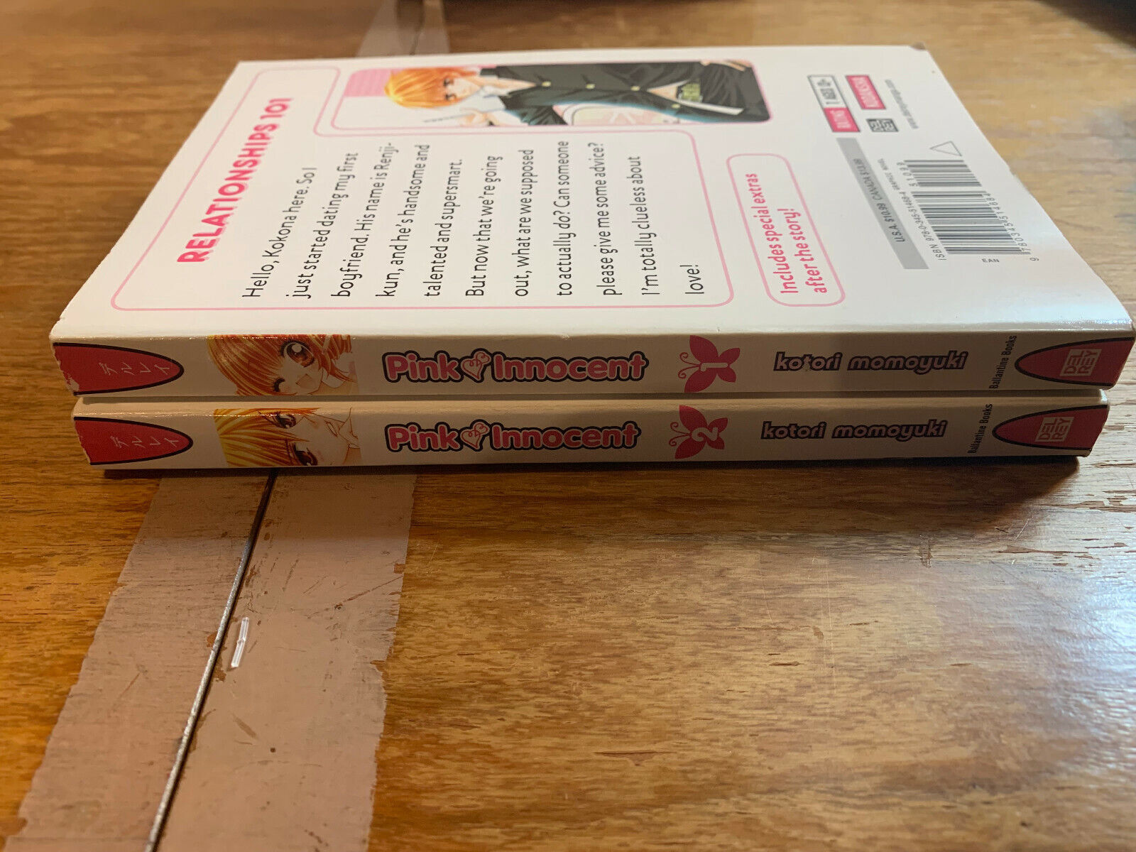 Pink Innocent VOL 1 & 2 Manga, Kotori Momoyuki, DEL Rey, Kodansha ...