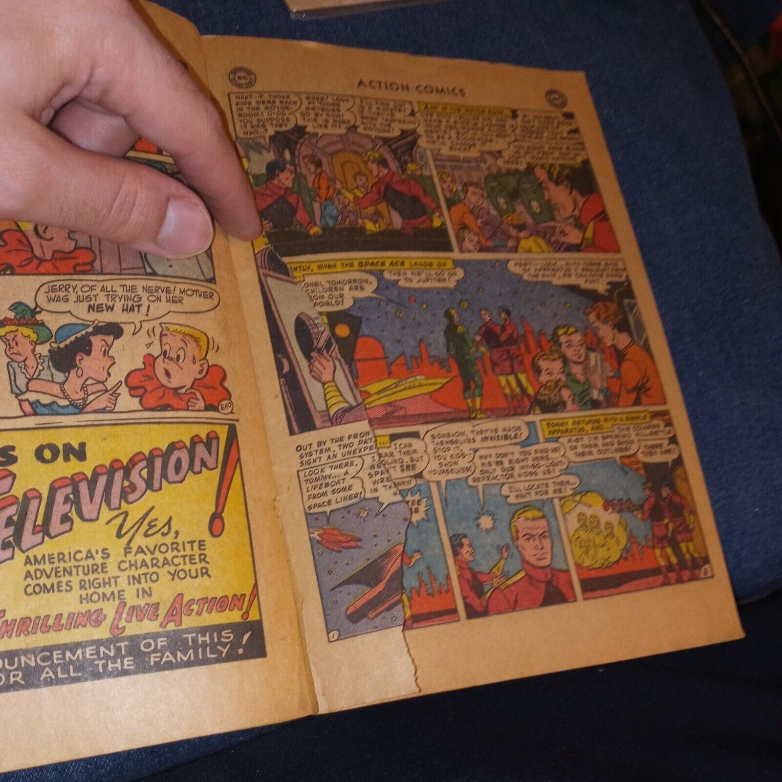 Action Comics #177 golden age dc COMIC BOOK 1953 precode Superman lex ...