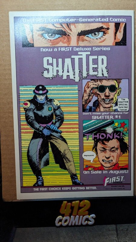 Starslayer, Vol. 1 #34 First Comics 1985-Combine Ship | Comic Books ...