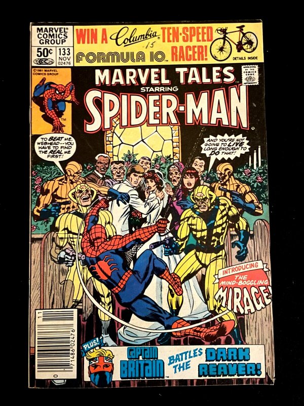 Marvel Tales #133 1981 - Spider-Man - Mirage - Captain Britain -Dark ...