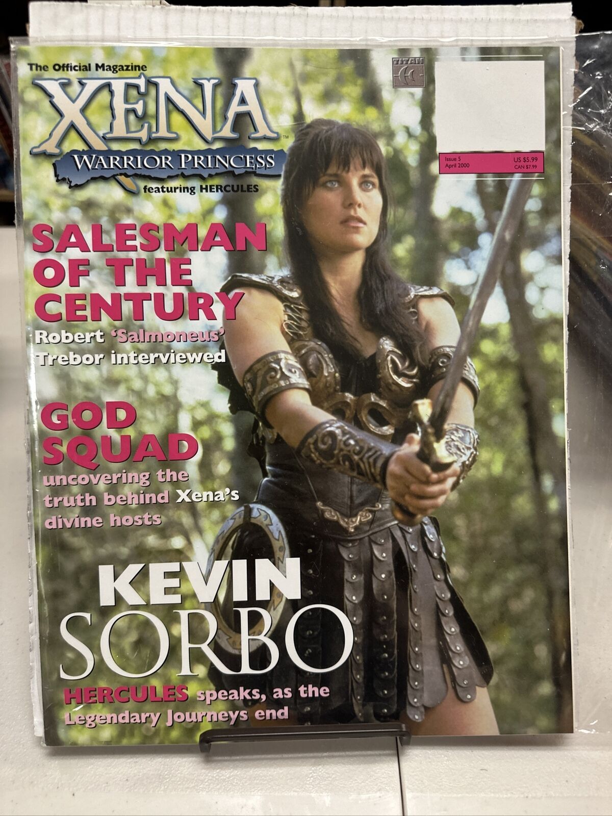 XENA WARRIOR PRINCESS - Official Magazine - No 5 | Comic Books - Modern ...