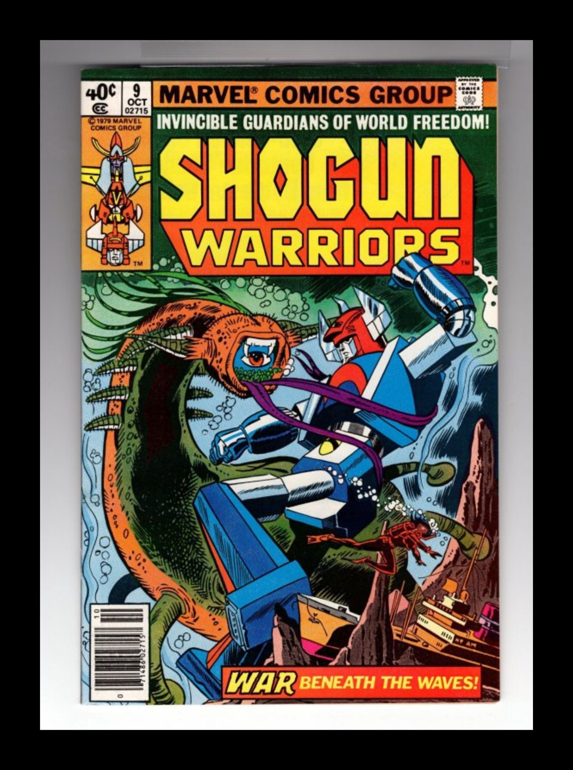 Shogun Warriors #9 (1979) Invincible Guardians of World Freedom! / Hca1 ...