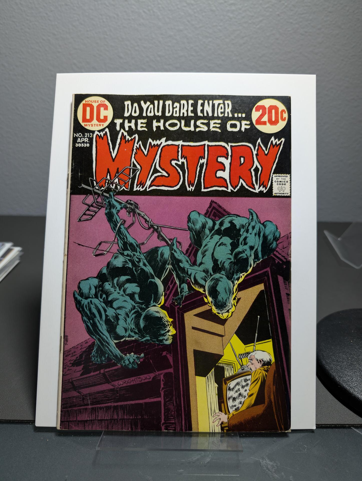 House of Mystery #213 (1973) Cain the Caretaker | Comic Books - Bronze ...