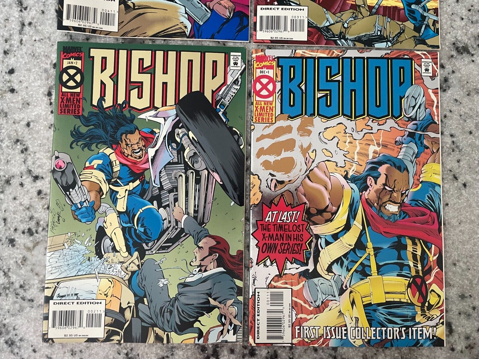 Bishop Complete Marvel Comics LTD Series # 1 2 3 4 X-Men Mini Wolverine ...