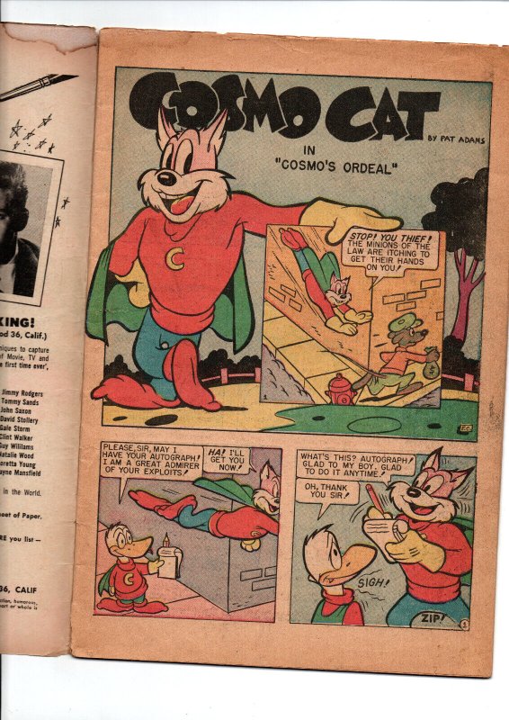 Cosmo Cat #1 - 1946 reprint - IW Enterprises - 1958 - GD/VG | Comic ...