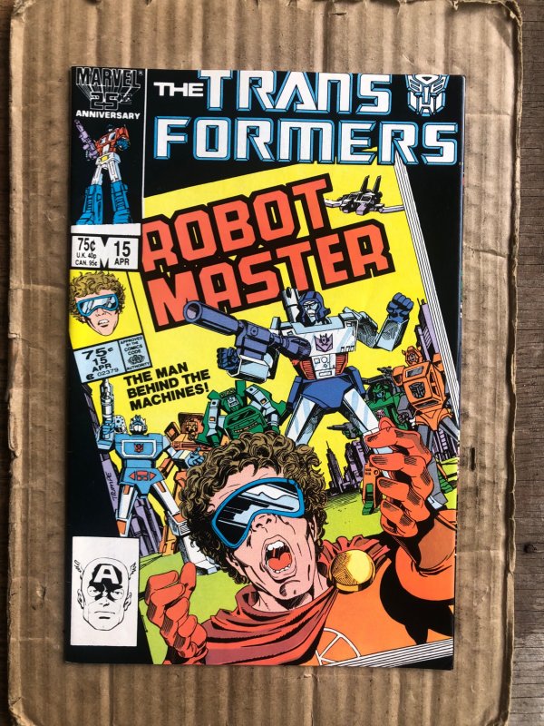 The Transformers #15 (1986) | Comic Books - Copper Age, Marvel / HipComic