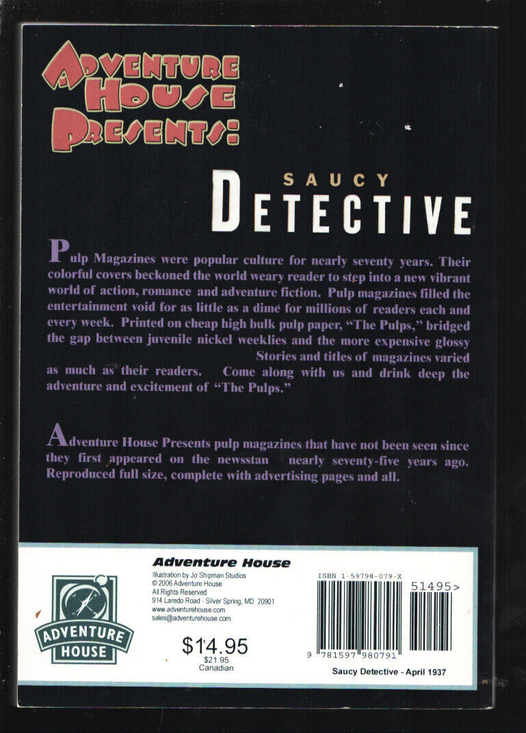 Saucy Sleuth Pulp Replica 2006-Body Snatchers by John Beck-Nudist ...