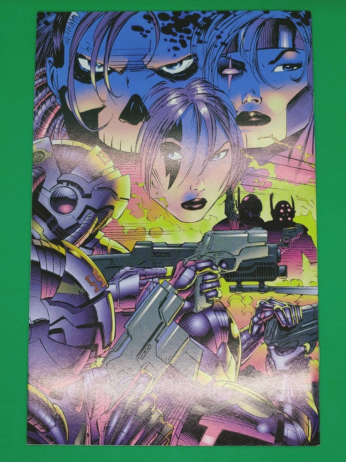 Cyber Force #1 "The Tin Men of War: Part 1 of 4" 1st Series NM Image ...