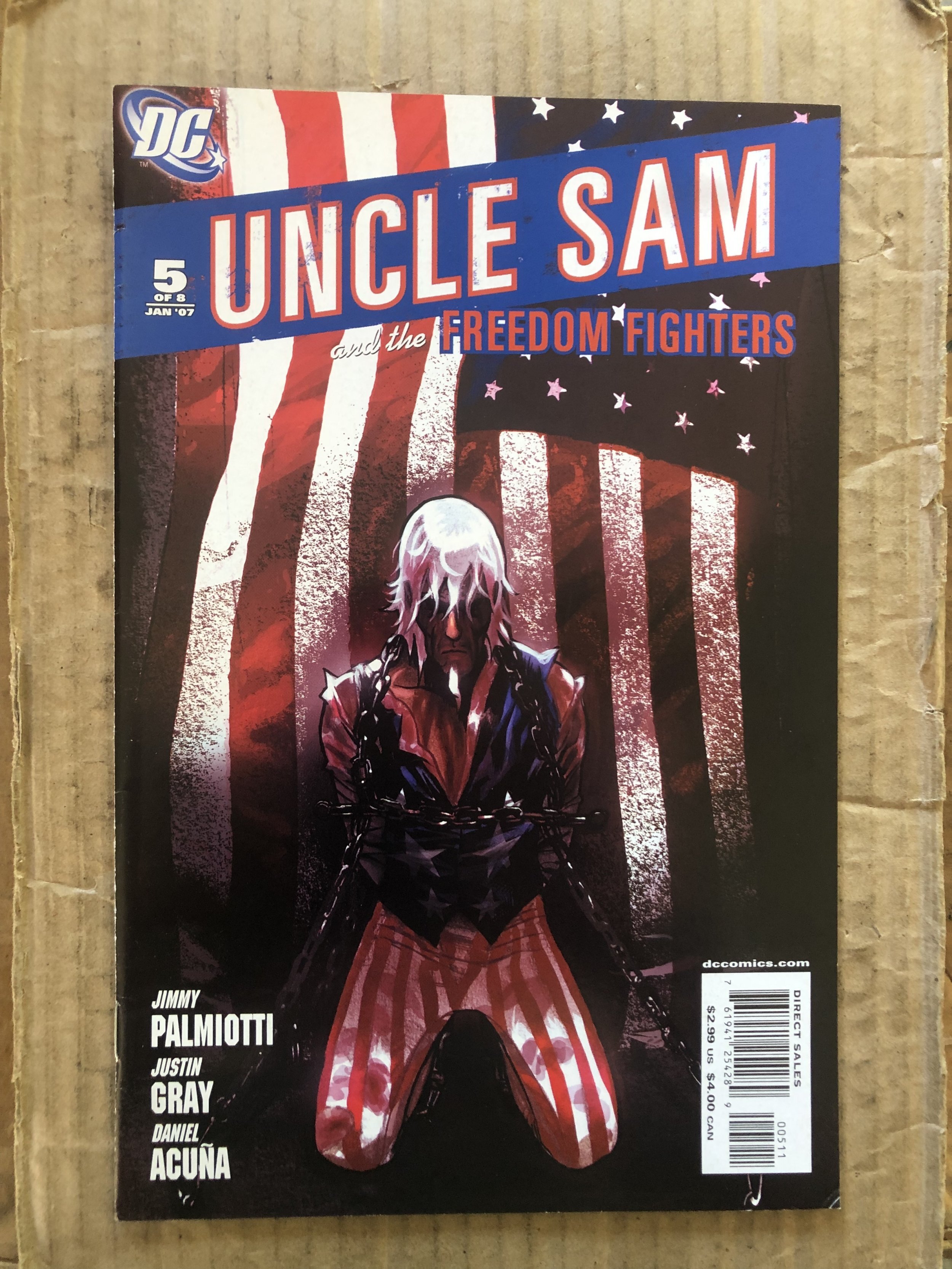 Uncle Sam and the Freedom Fighters #5 (2007) | Comic Books - Modern Age ...