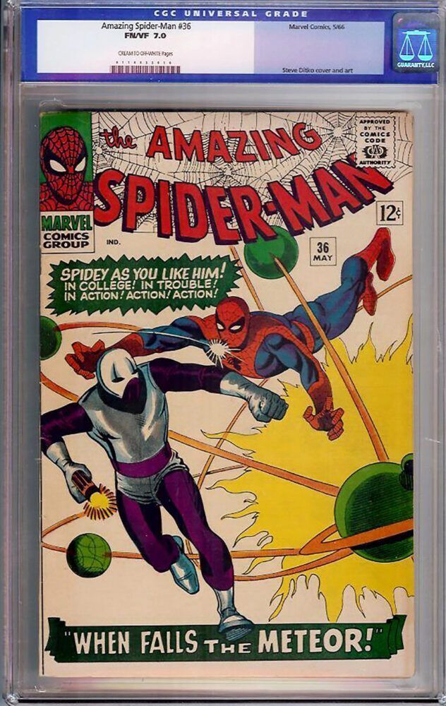 Amazing Spider-man #36 (Marvel, 1966) CGC 7.0 - KEY | Comic Books ...
