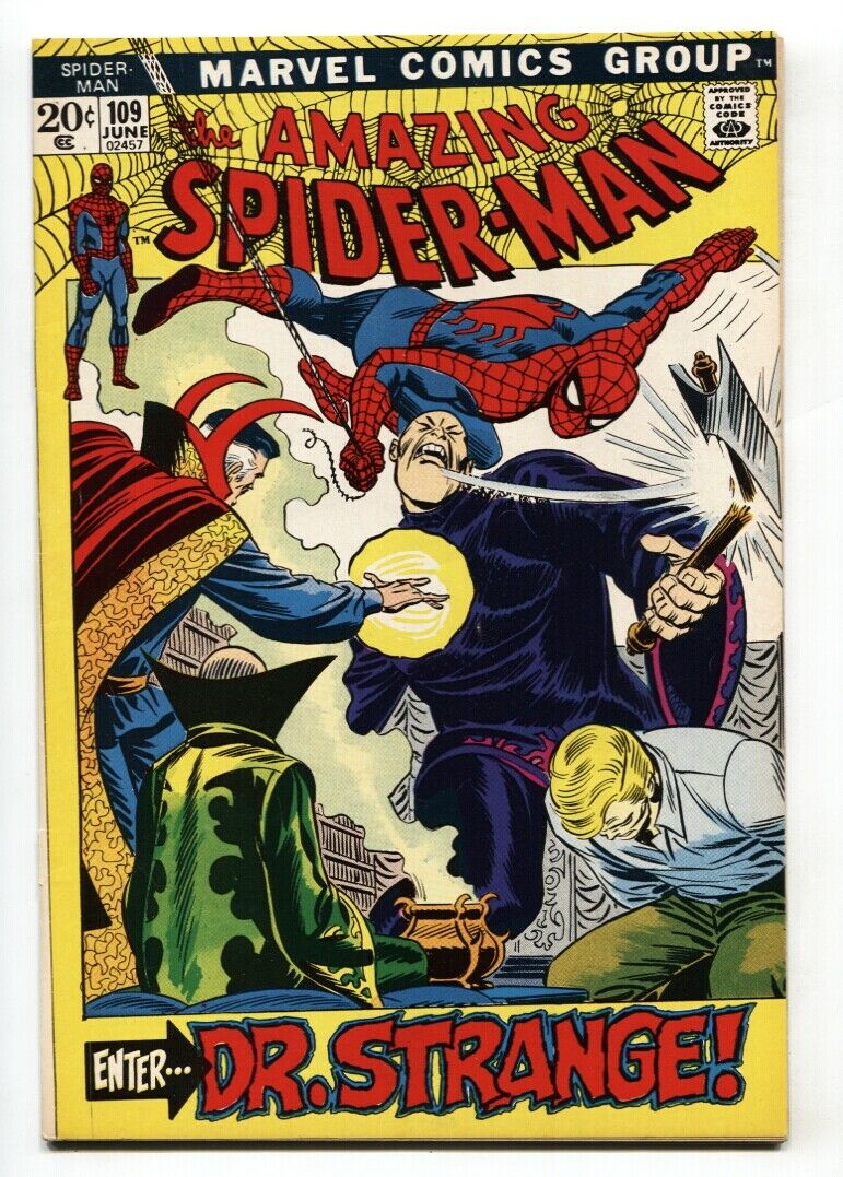 Amazing Spider-Man #109-Marvel Comics Silver-Age-Vf/NM | Comic Books ...