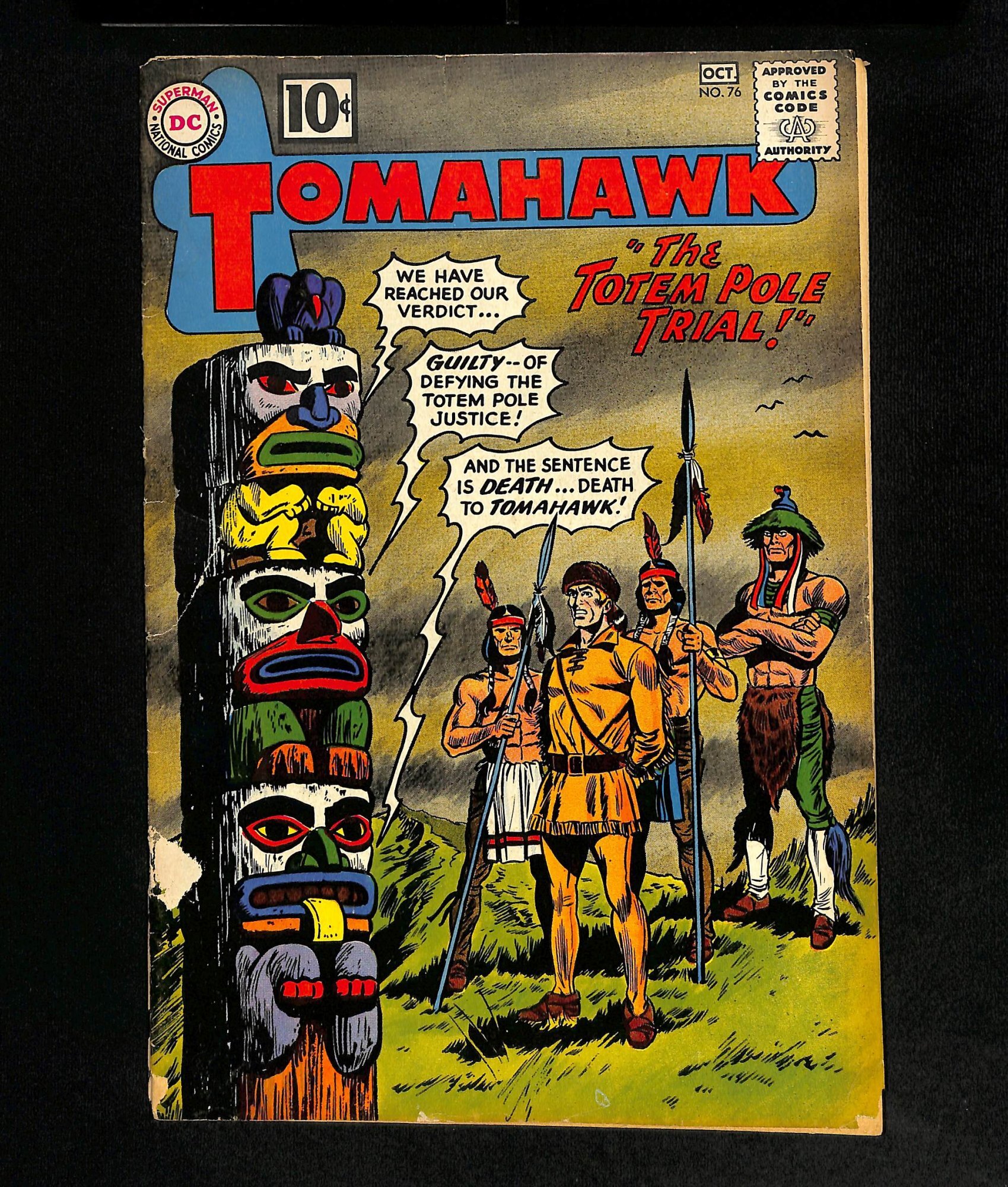 Tomahawk #76 | Comic Books - Silver Age, DC Comics, Tomahawk, Westerns ...