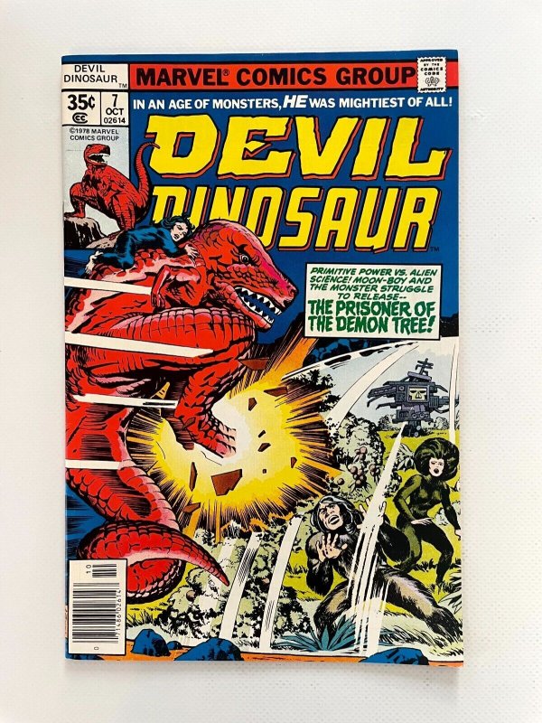 Devil Dinosaur # 7 NM Marvel Comic Book Jack Kirby Series Issue 1978 13 J884 | Comic Books ...