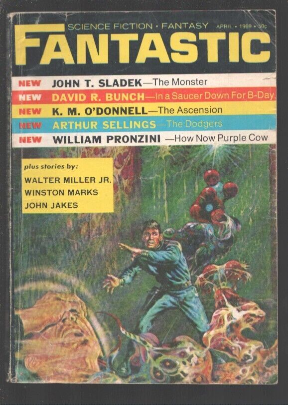 PULP: Fantastic 4/1969-Ultimate-Pulp tales-Bill Pronzini-John Jakes ...