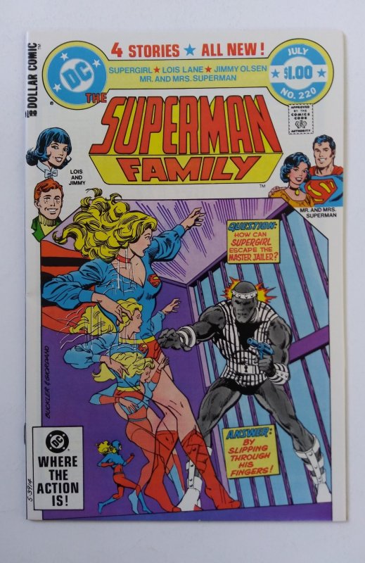 The Superman Family #220 Supergirl Appearance SEE MORE !!! | Comic ...