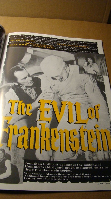 Dark Terrors 15 *Hi-Gr* Fangoria UK Famous Monsters Evil Frankenstein ...