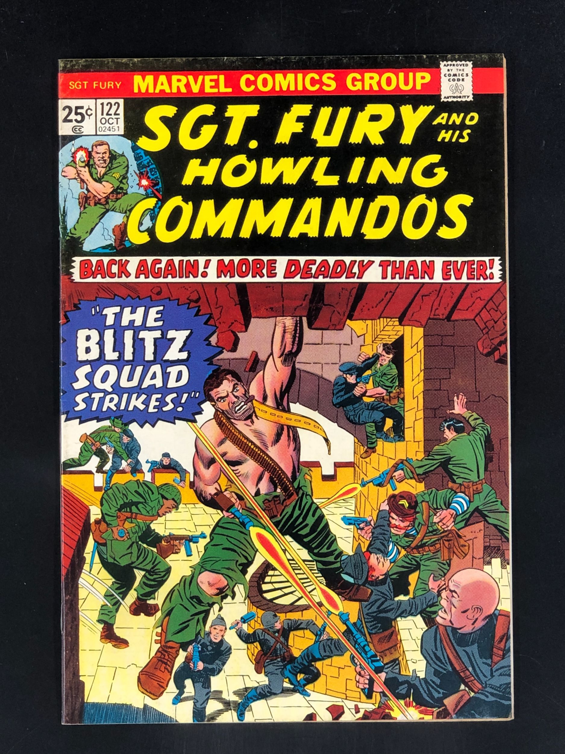 Sgt. Fury and His Howling Commandos #122 (1974) | Comic Books - Bronze ...