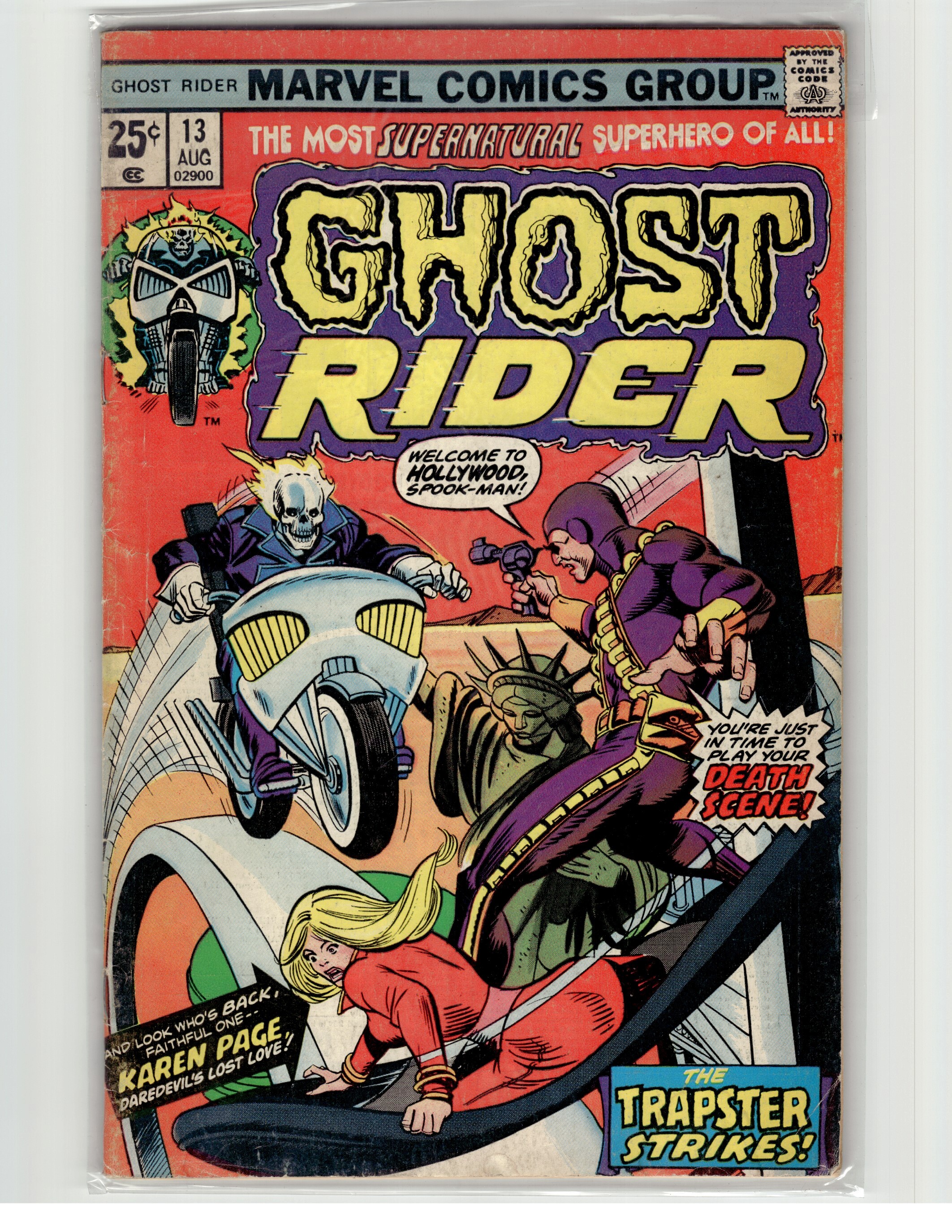 Ghost Rider #13 (1975) Ghost Rider | Comic Books - Bronze Age, Marvel ...