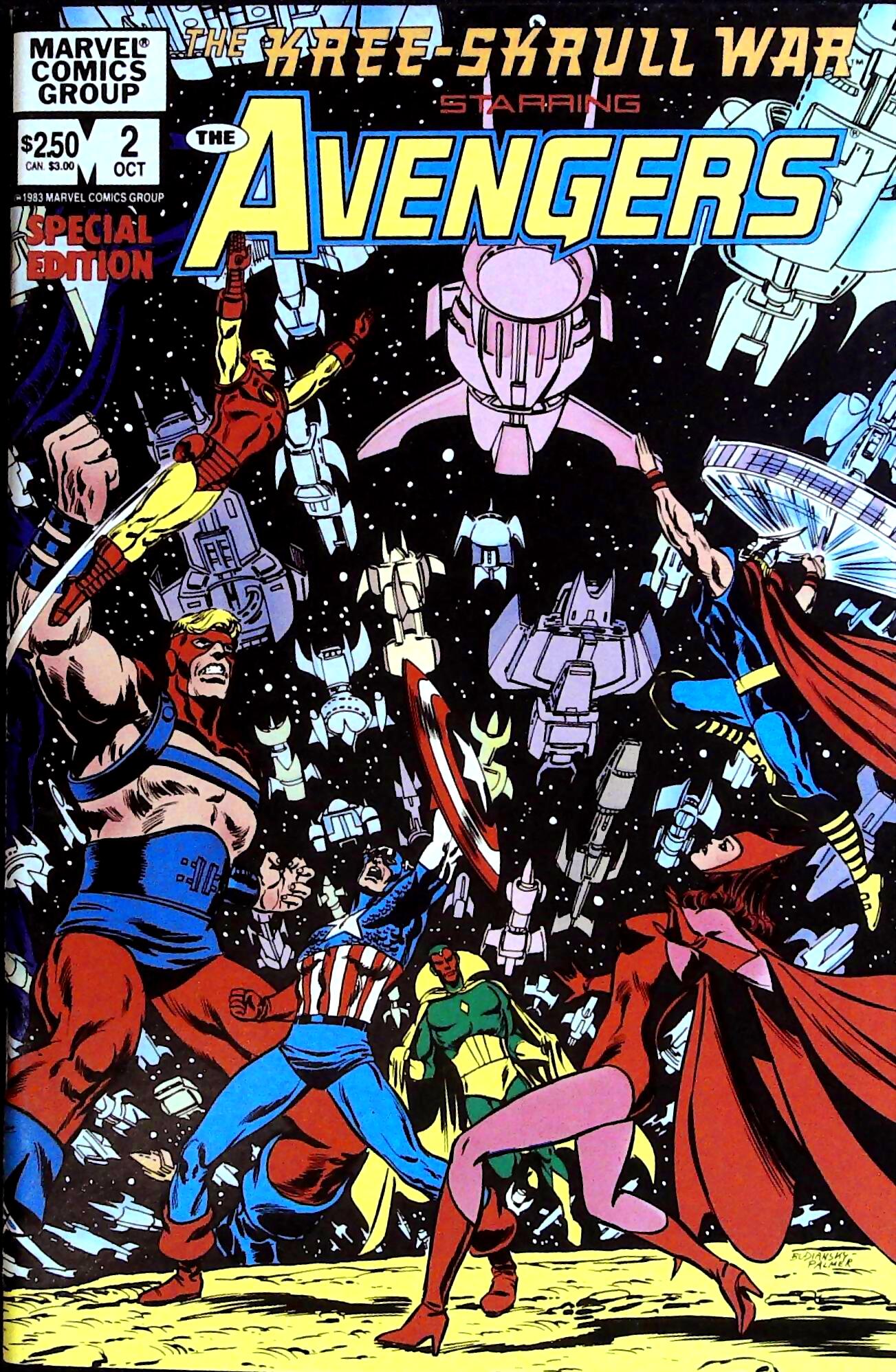 The Kree-Skrull War Starring the Avengers #2 (1983) | Comic Books ...
