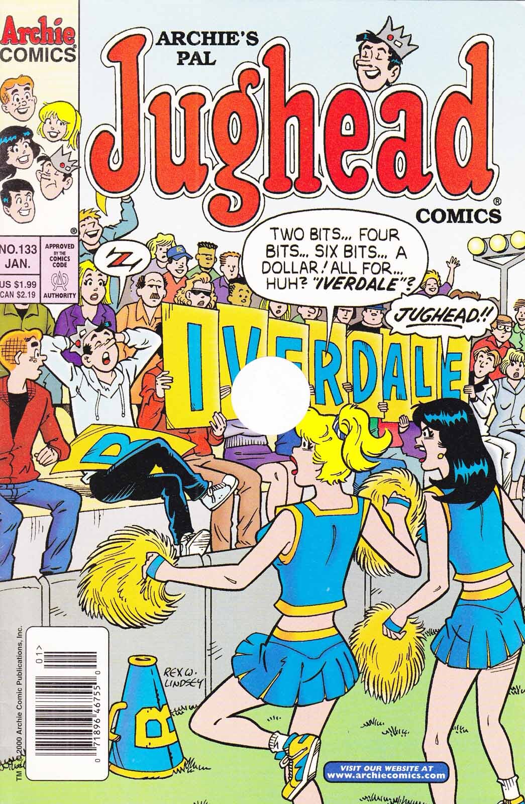 Archie's Pal Jughead Comics #133 (Newsstand) VG ; Archie | low grade ...