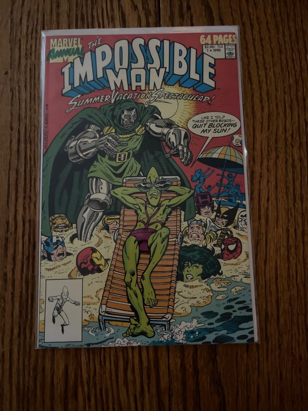 The Impossible Man Summer Vacation Spectacular #1 (1990) | Comic Books ...