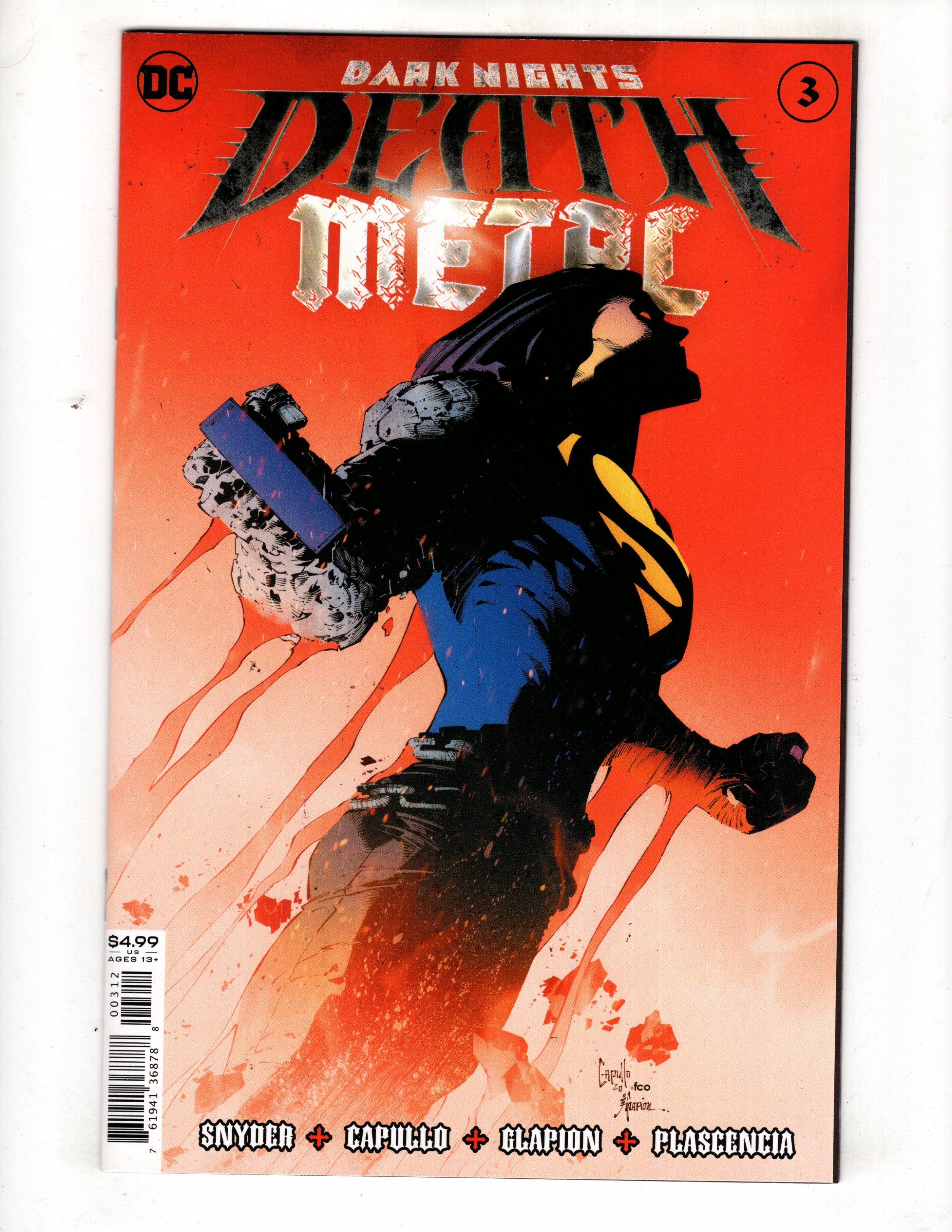 Dark Nights: Death Metal #3 Greg Capullo Cover (2020) / ID#NN | Comic ...
