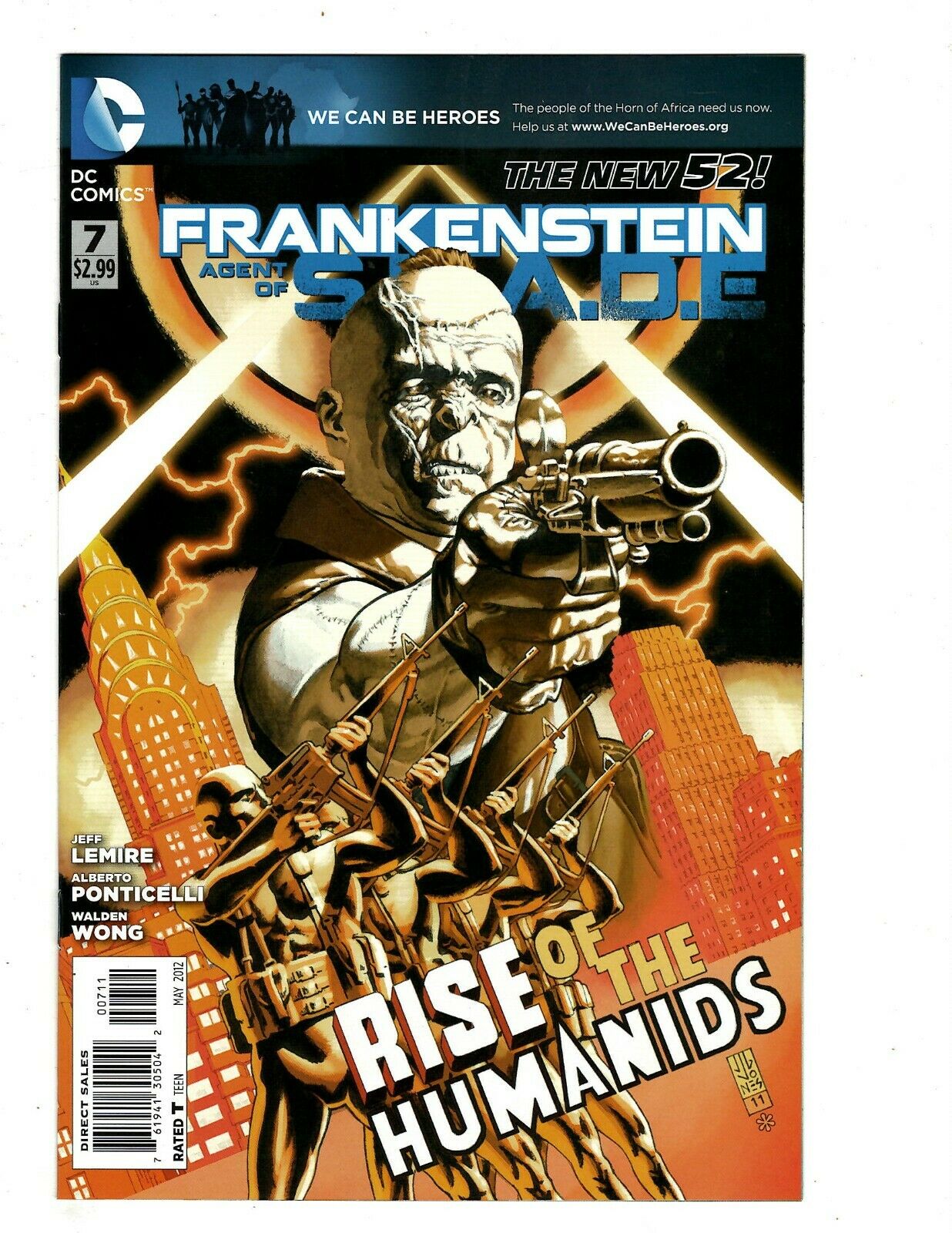 11 DC Comics Frankenstein Agent of SHADE # 1 2 3 4 5 6 7 Genesis # 1 2 ...