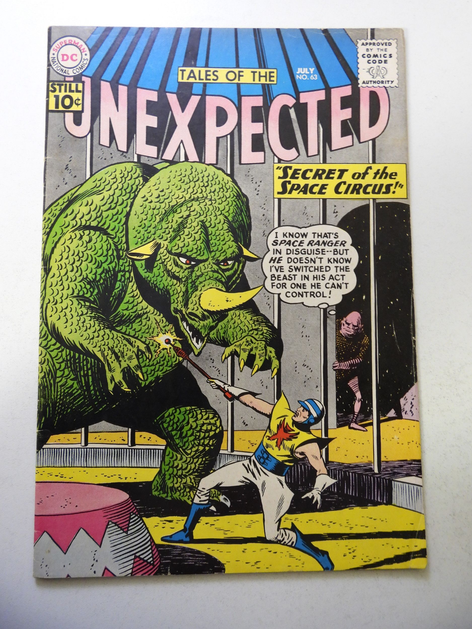Tales of the Unexpected #63 (1961) VG/FN Condition | Comic Books ...