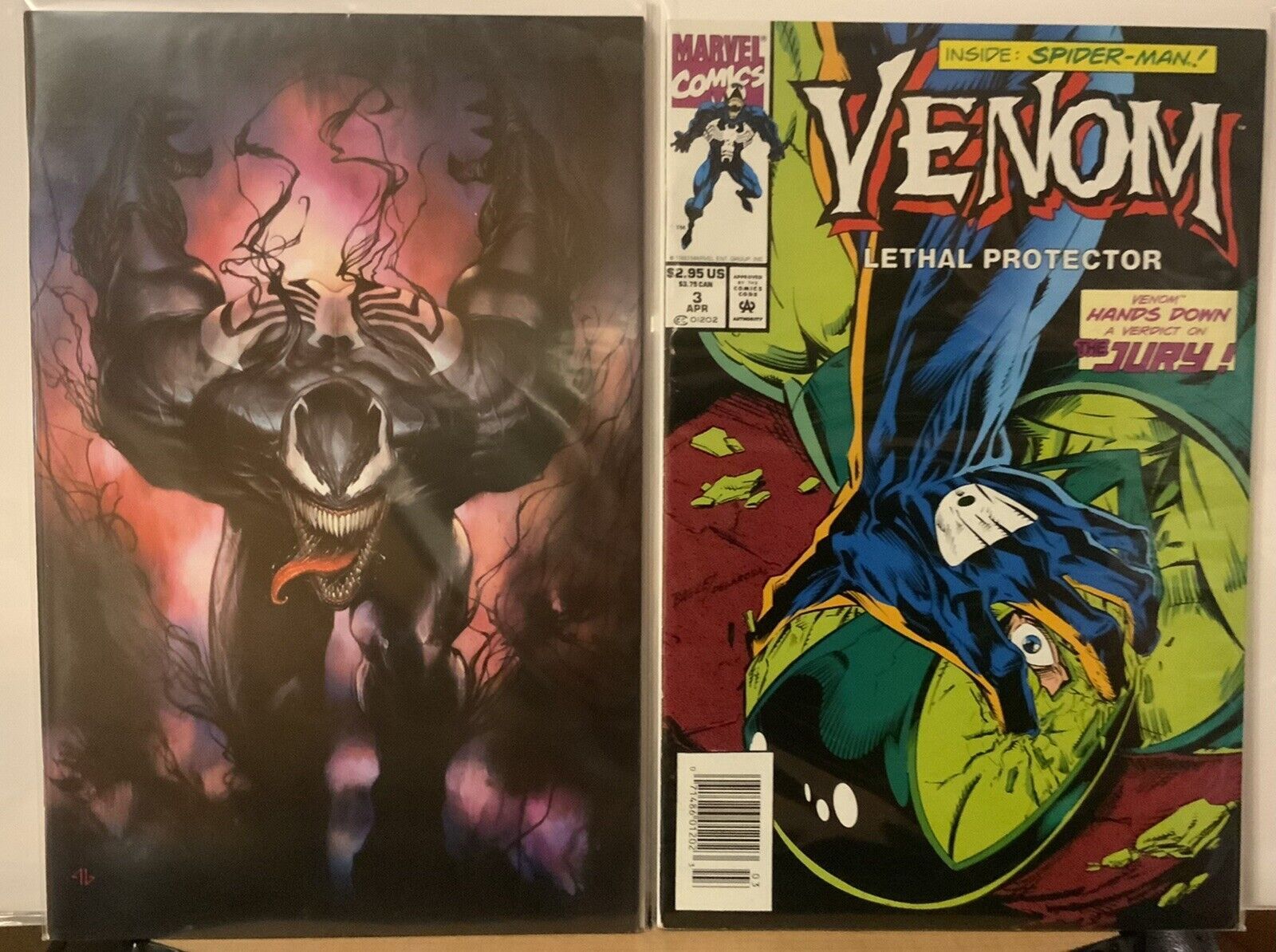 Venom Four Books Lot All books VFN/NM Lethal Protector, The Madness ...