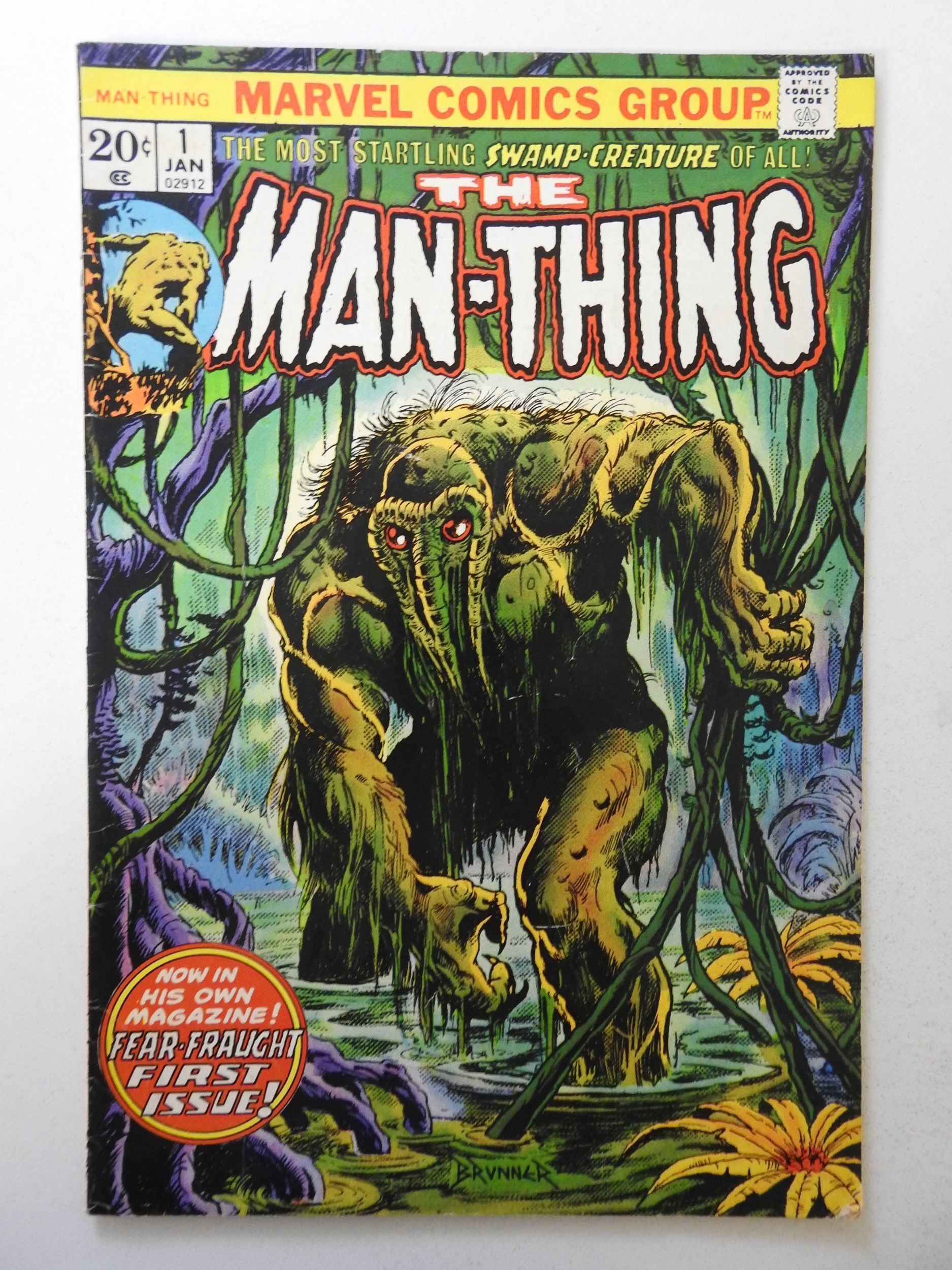 Man-Thing #1 (1974) VG/FN Condition! | Comic Books - Bronze Age, Marvel ...
