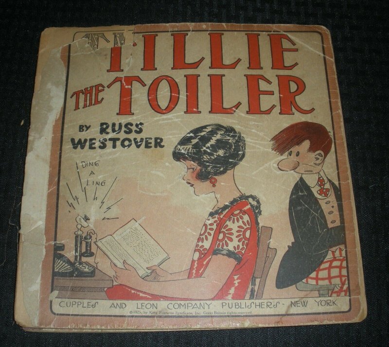 1924 TILLIE THE TOILER by Russ Westover GD- 1.8 Cupples & Leon / Reader ...