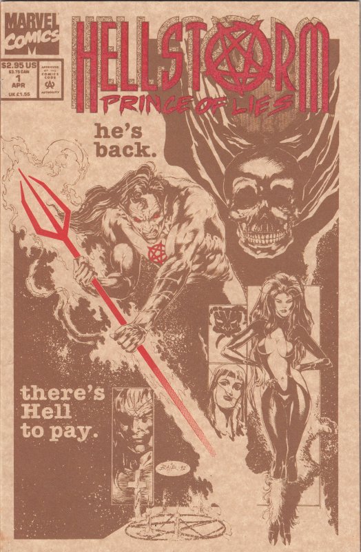 Hellstorm: Prince of Lies #1 (1993) | Comic Books - Modern Age, Marvel ...