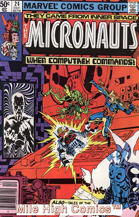 MICRONAUTS (1979 Series) (MARVEL) #24 NEWSSTAND Good Comics Book ...